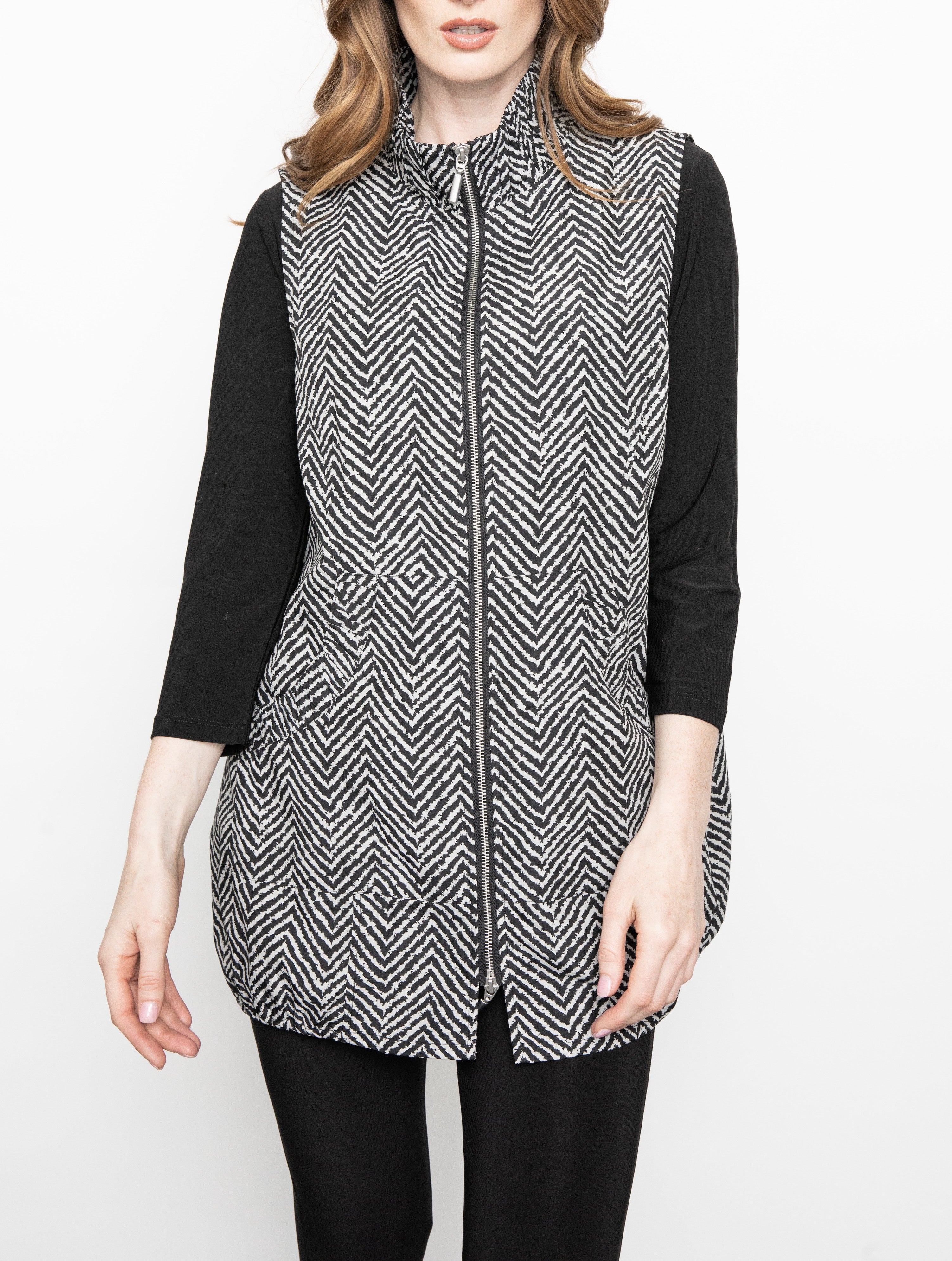Liv By Habitat Clothes - Perfect Sculpt Chevron Tunic Vest FINAL SALE ...